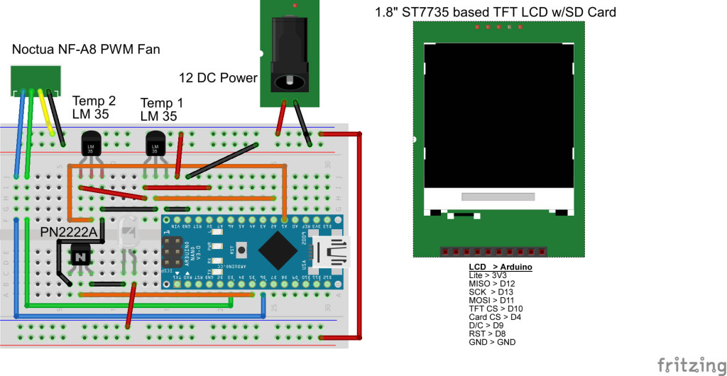 Lulzbot Mini Arduino Temp Monitor Fan And Led Controller Plastibots 1680